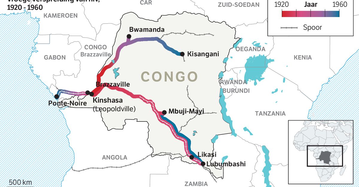 Vanuit Congo ging hiv de wereld over - NRC