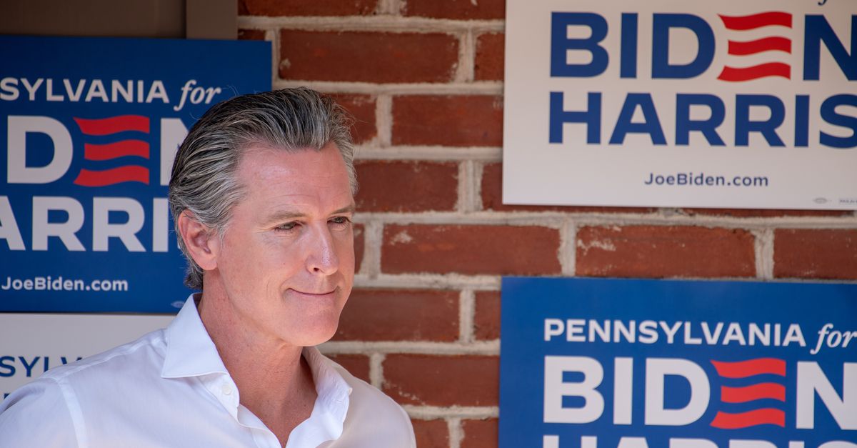 Vooraanstaande Democraten Newsom en Shapiro spreken steun uit voor ...