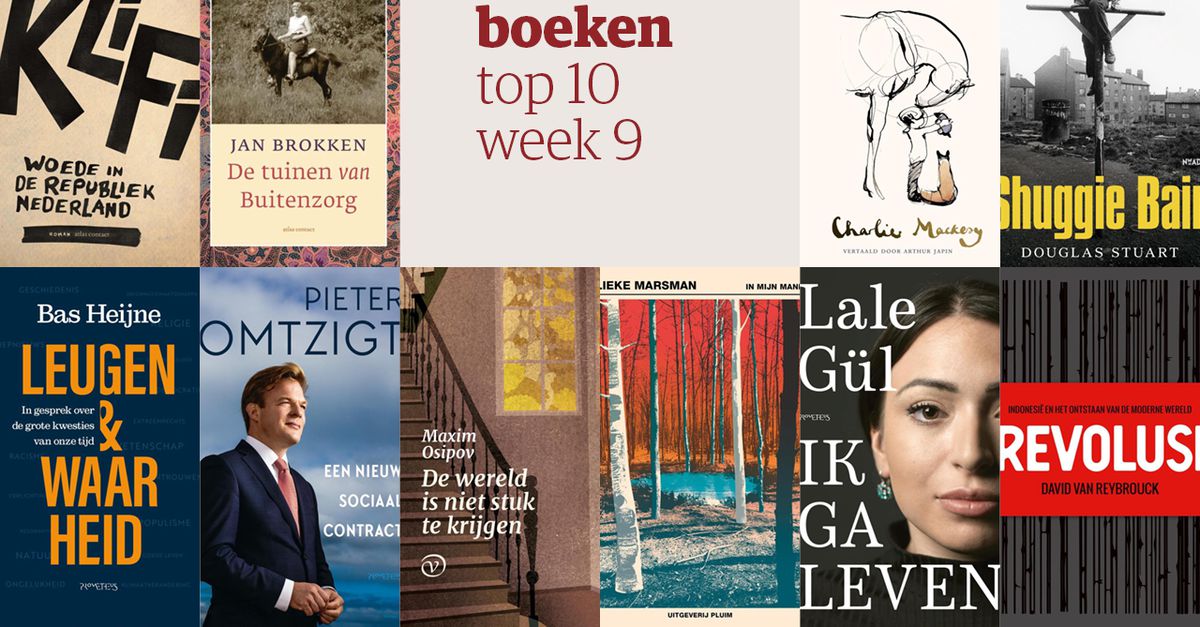 De tien bestverkochte boeken van week 9 - NRC