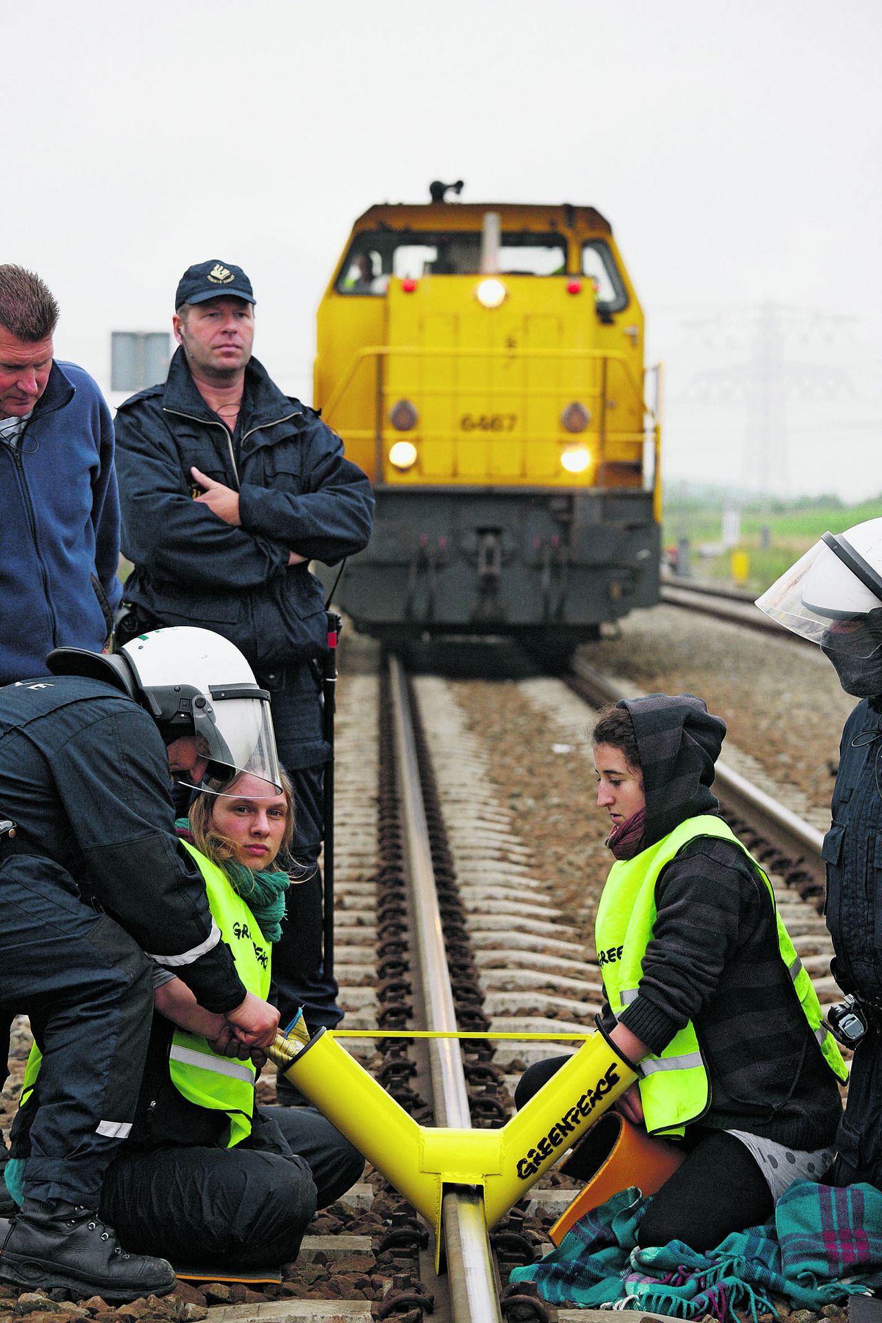 Greenpeace hindert nucleair transport Borssele - NRC
