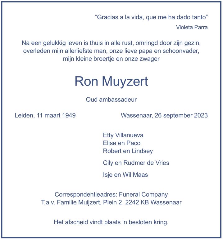 Lijst van personen overleden in september 2023 - Wikipedia