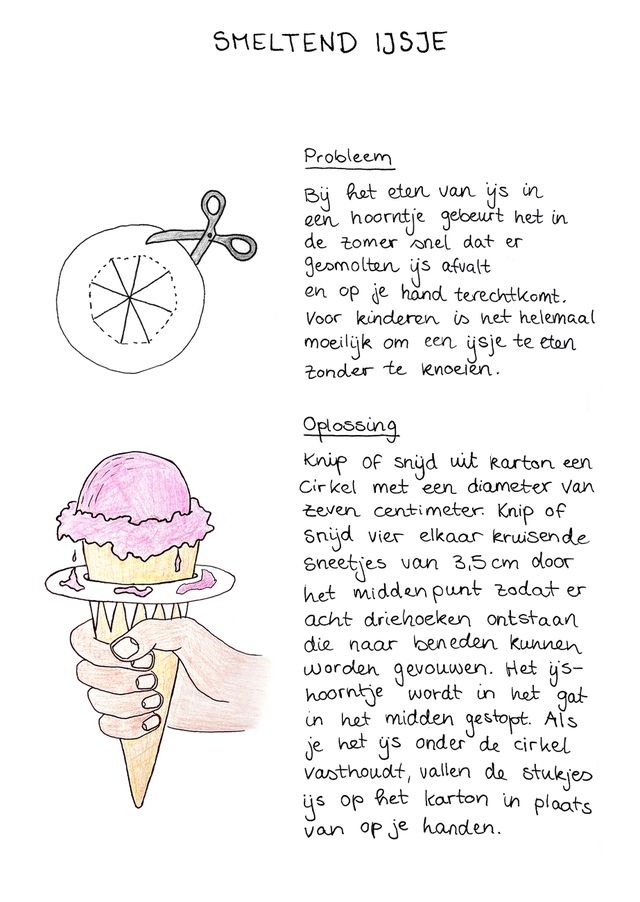 Hoe je een smeltend ijsje eet - NRC