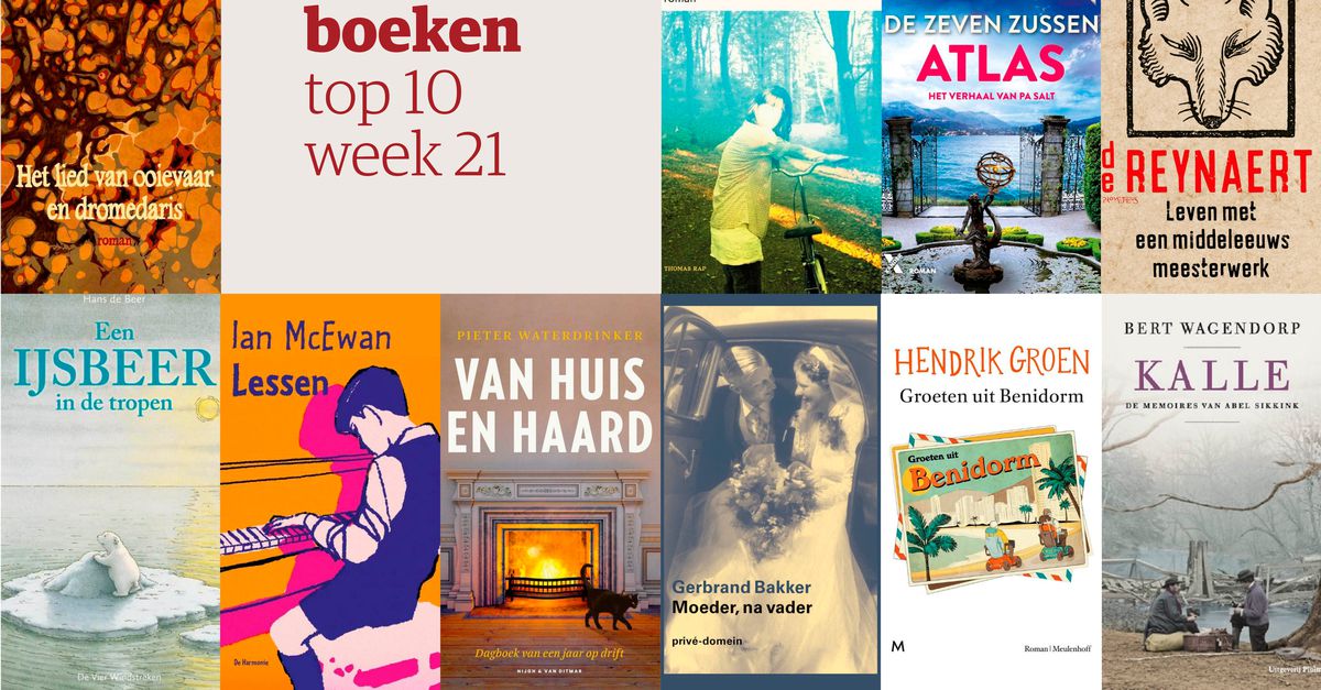 De tien best verkochte boeken van week 21 - NRC