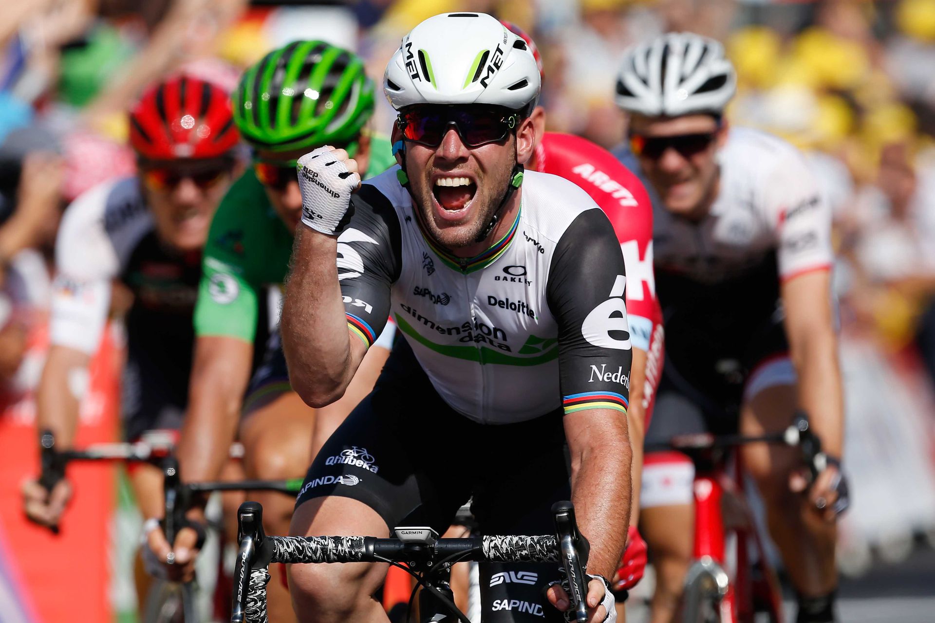 Cavendish pakt derde etappezege in deze Tour - NRC