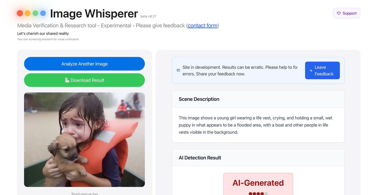 Een nieuwe tool om AI-gegenereerde beelden te herkennen, van ...