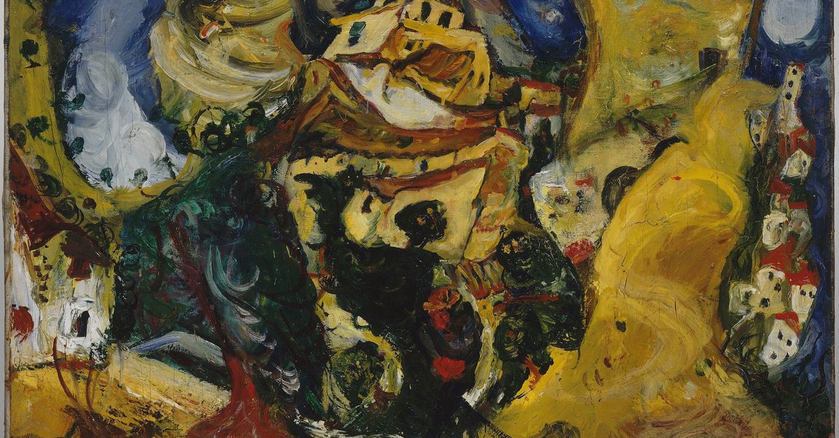 Veel van zijn werken vernietigde Chaïm Soutine uit ontevredenheid, een ...