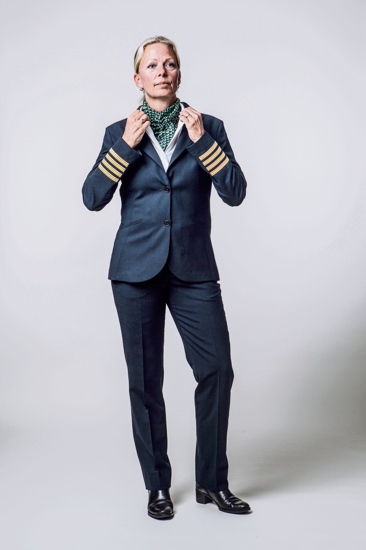 Het werkpak van Esther Boerma-Racké, hoofdpiloot Transavia - NRC