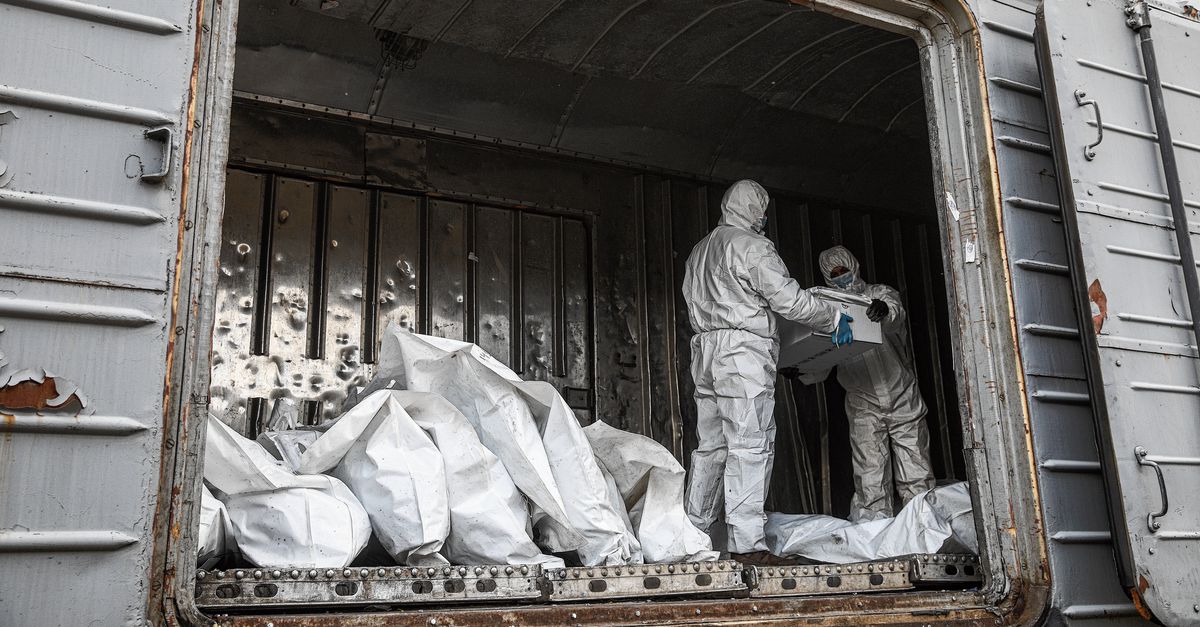 Een wagon vol met dode Russen: ‘Velen zullen nooit worden ...