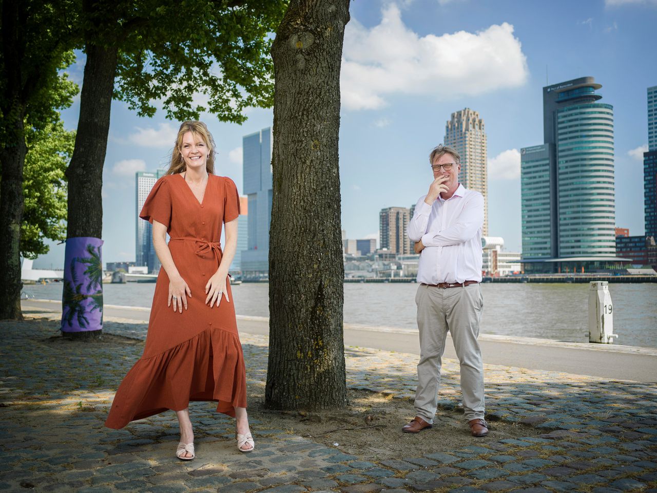 Arts Michelle van Tongerloo en Leefbaar-wethouder Ronald Buijt over ...