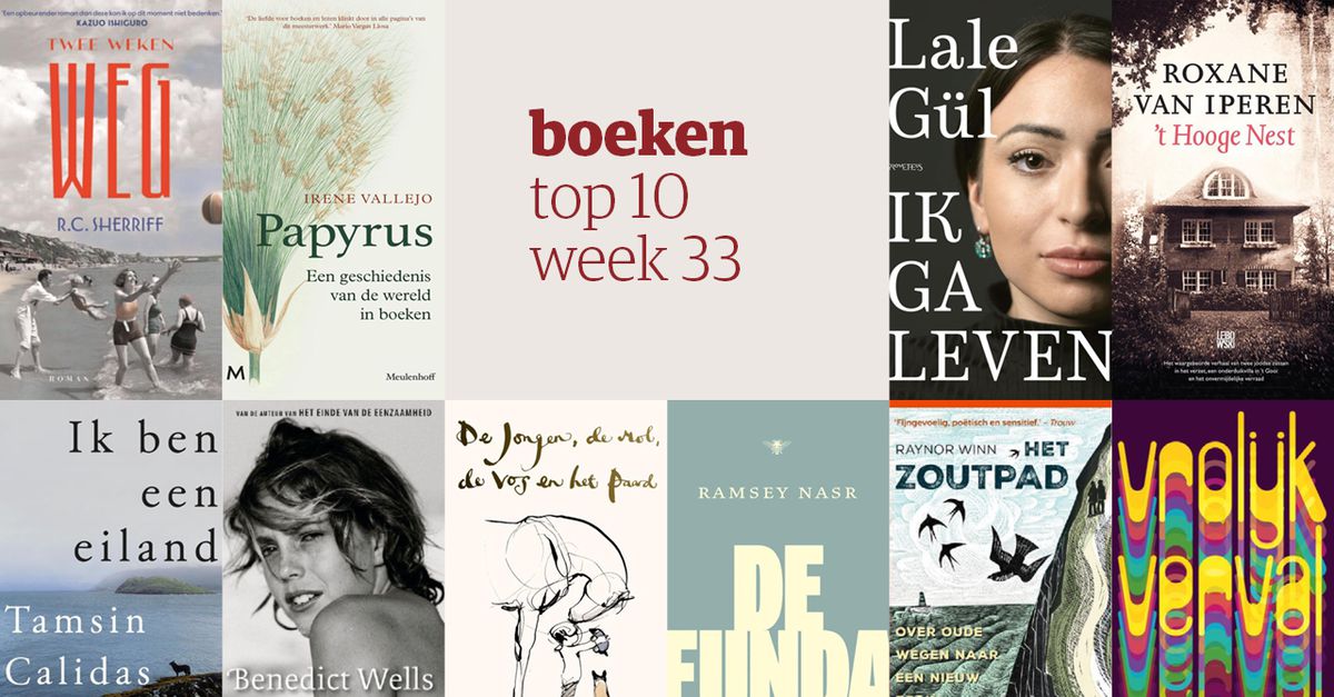 De tien bestverkochte boeken van week 33 - NRC