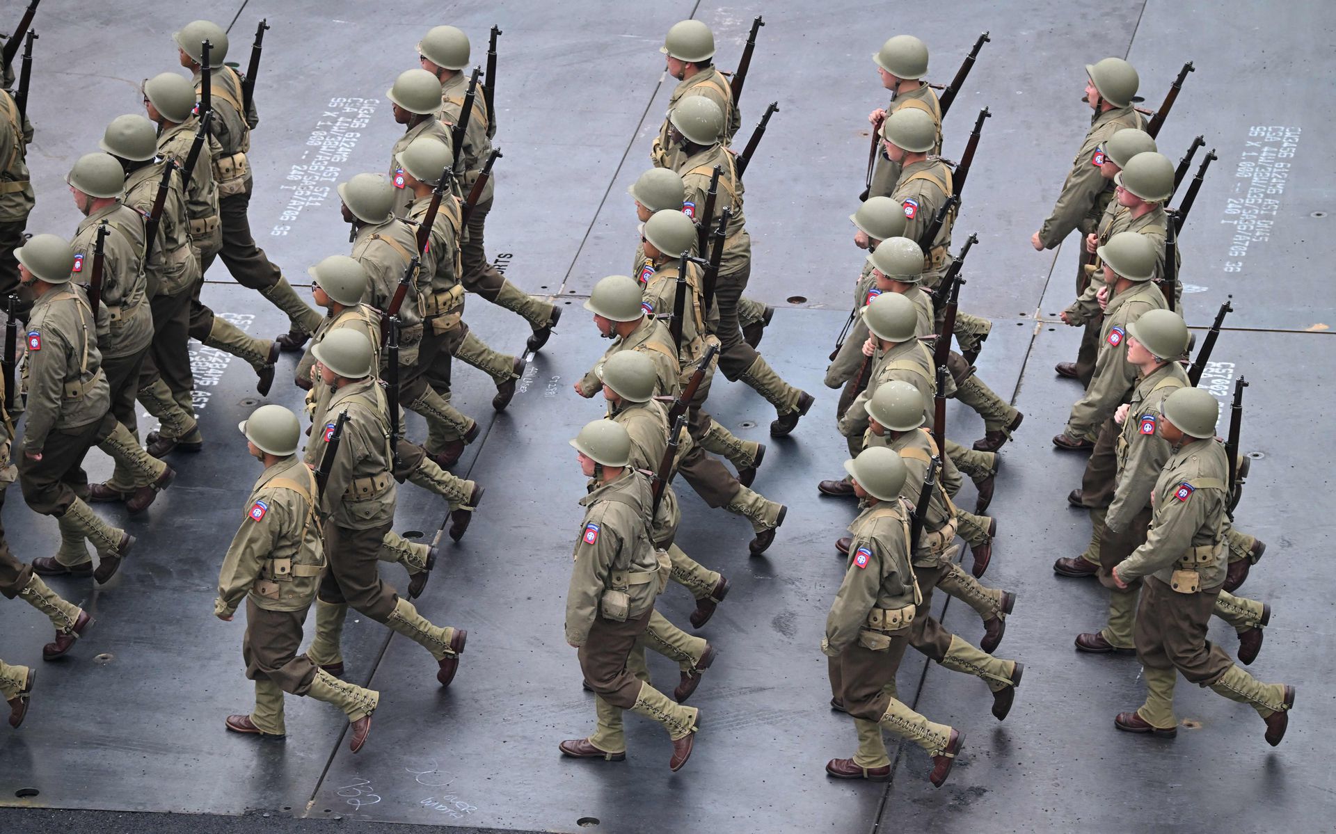 Zowel Trumps bewonderaars als vijanden bezoeken zijn militaire parade - NRC