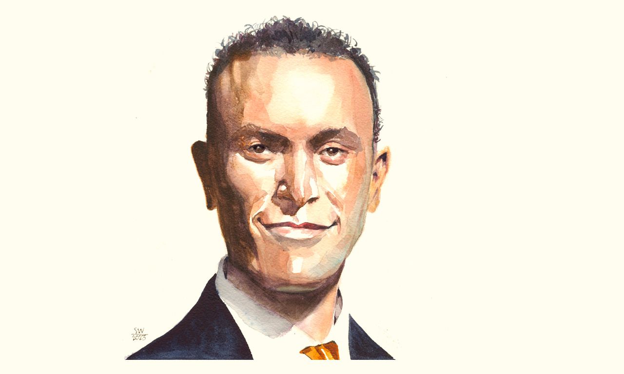 Attent, netjes, maar de Rotterdamse wethouder Faouzi Achbar heeft ook ...