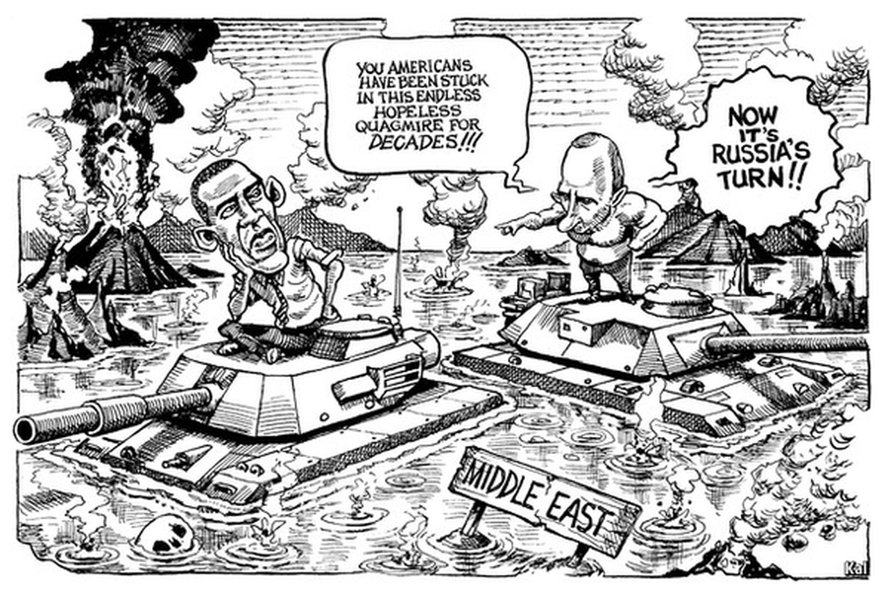 Cartoonoorlog: Rusland, Syrië en de wereld - NRC