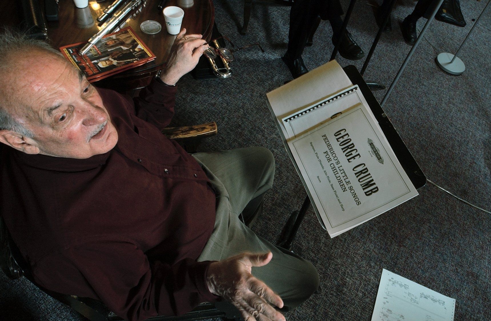 George Crumb componeerde dromerige muziek en een anti ...