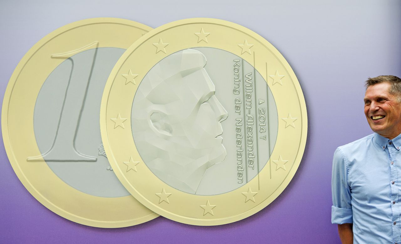 Erwin Olaf presenteert nieuwe munt koning - NRC