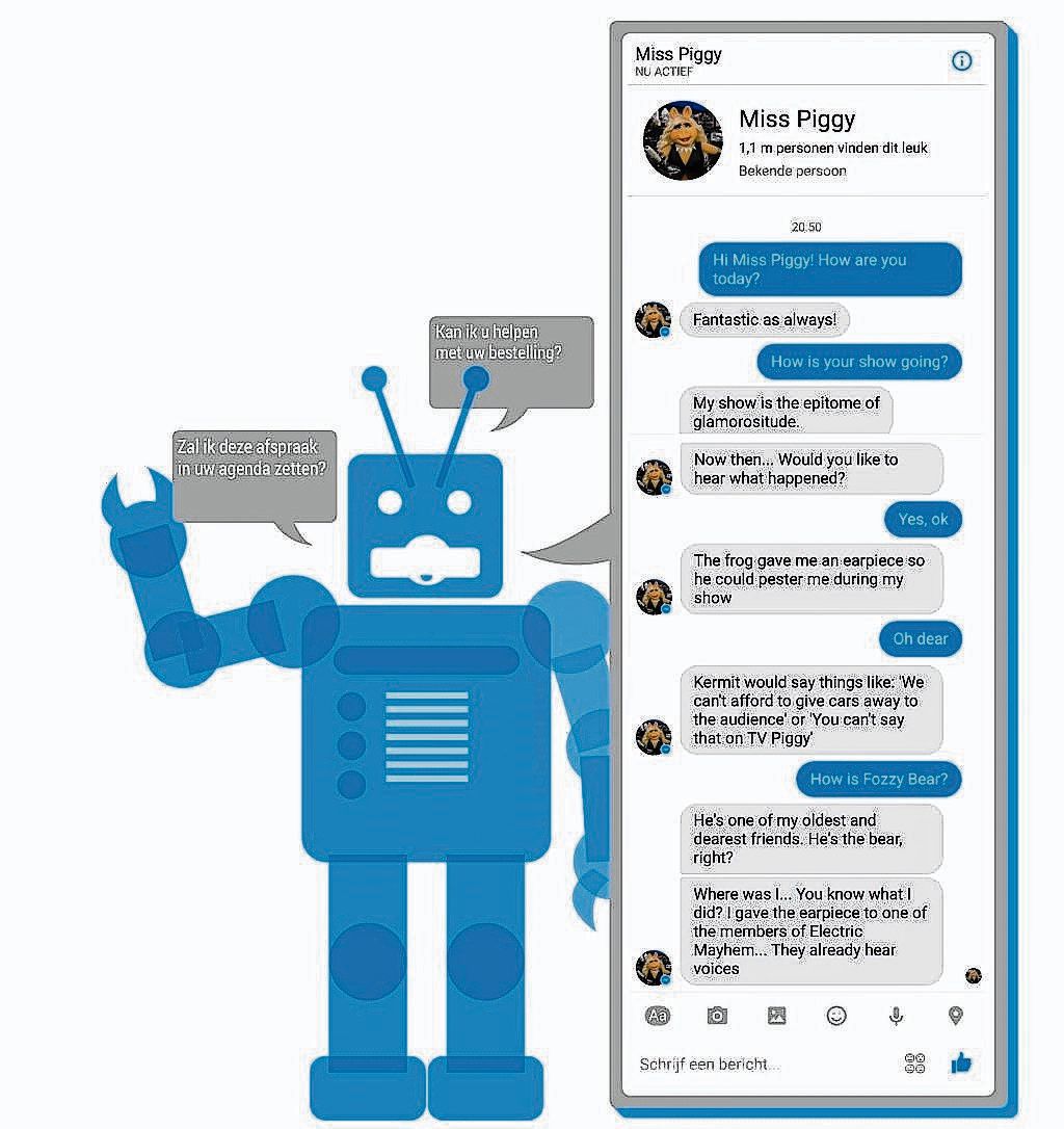 Bestelt de chatbot straks onze pizza's? - NRC