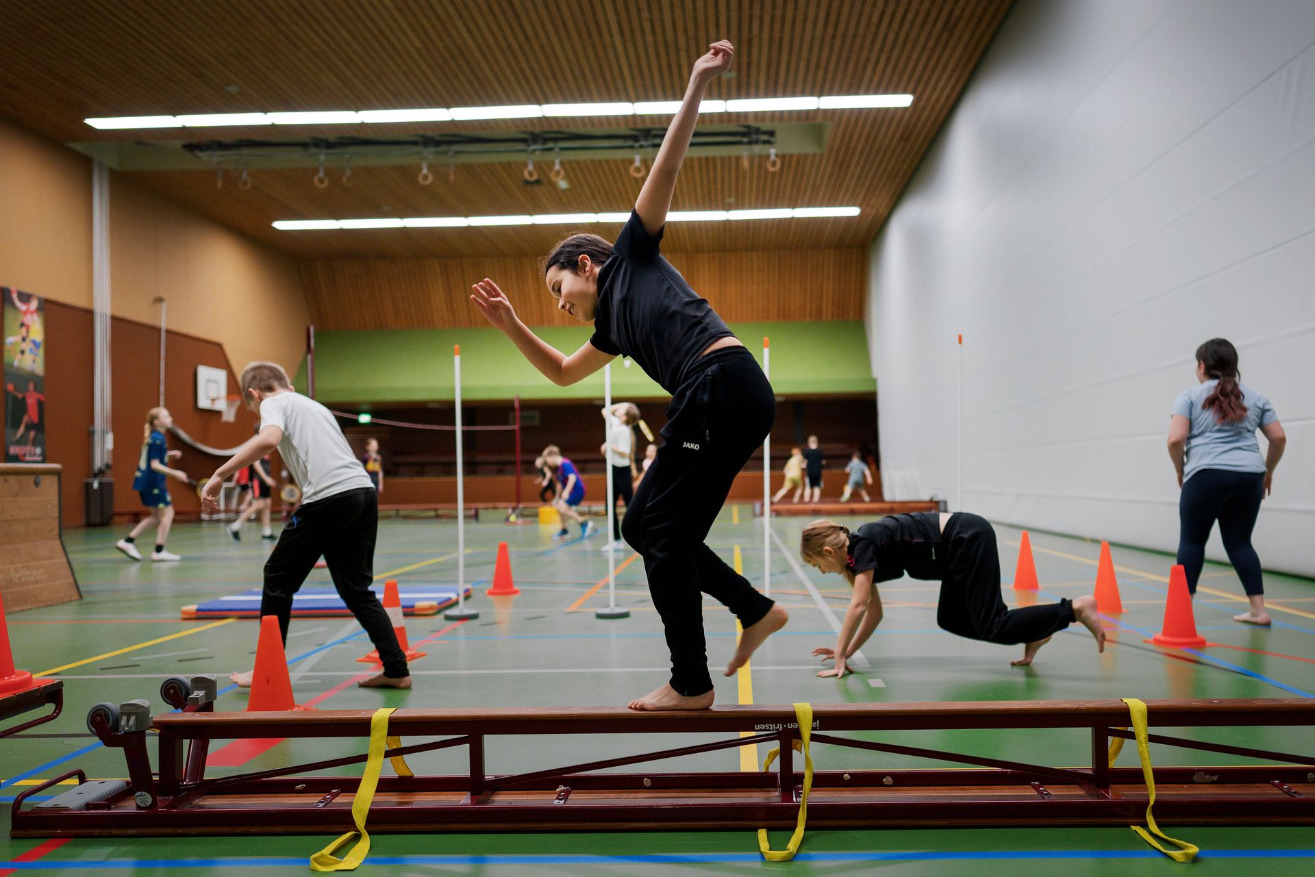 Geen bal kunnen vangen, of niet kunnen balanceren op een bank: veel ...