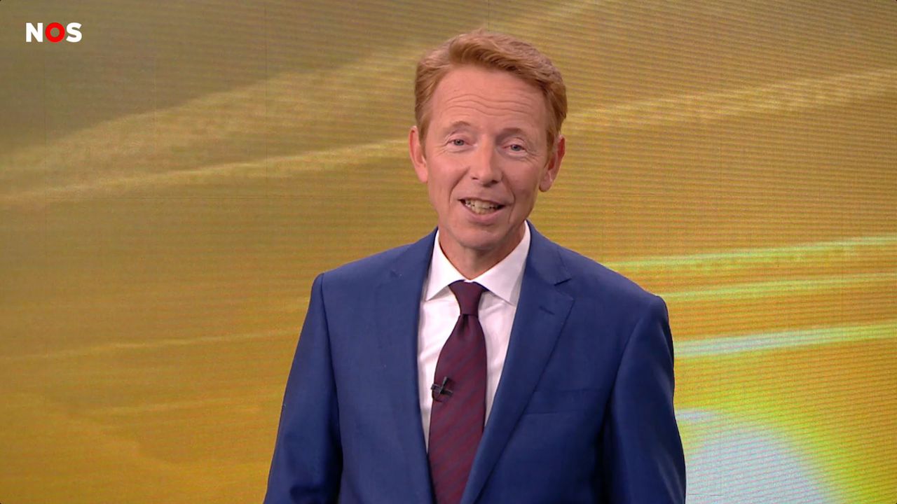 Tv-recensie | In zijn laatste NOS Journaal straalde Gerrit Hiemstra als het weer dat hij ...