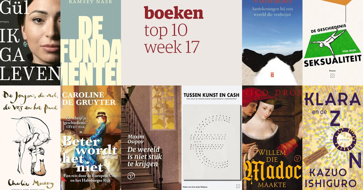 De tien bestverkochte boeken van week 17 - NRC
