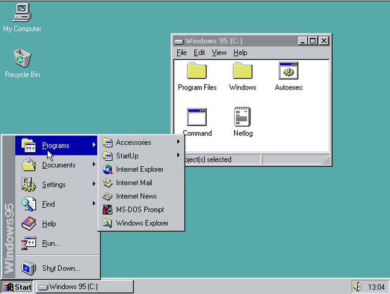 Terug in de tijd: Windows 95 in je browser - NRC