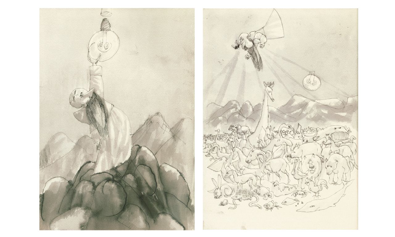 Speelse en verliefde God schept de aarde met een knipoog - NRC