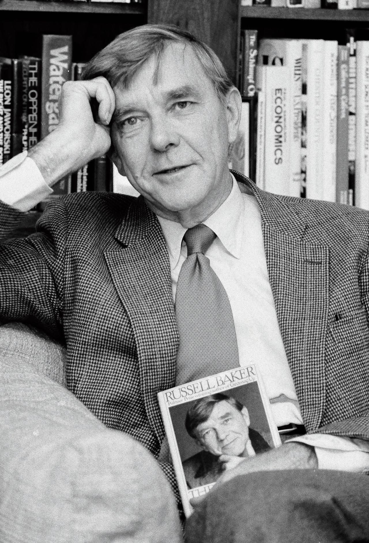 New York Times-columnist Russell Baker (93), winnaar van de ...