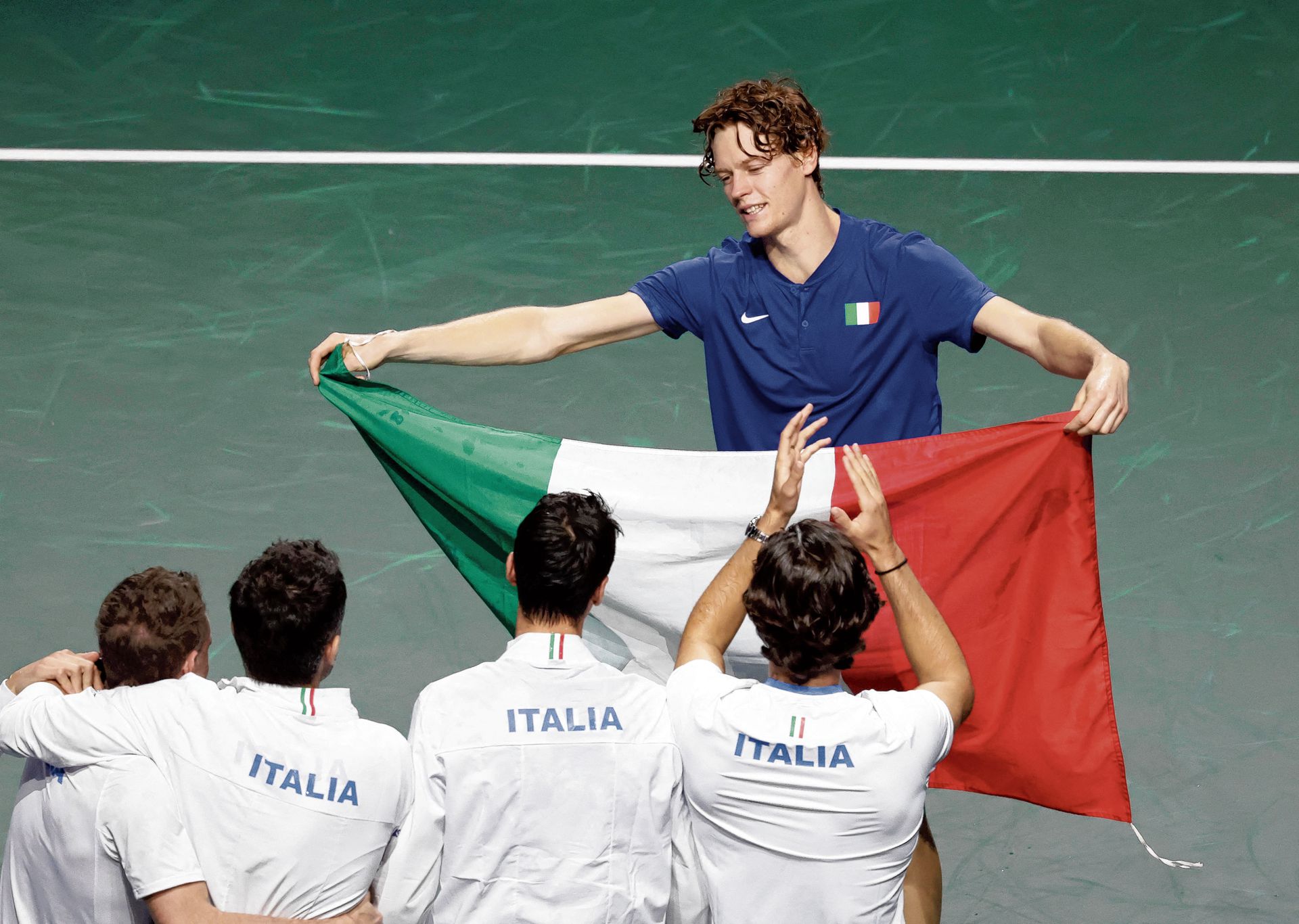 Italiaanse Davis Cup-team moet uitnodiging van president afslaan - NRC
