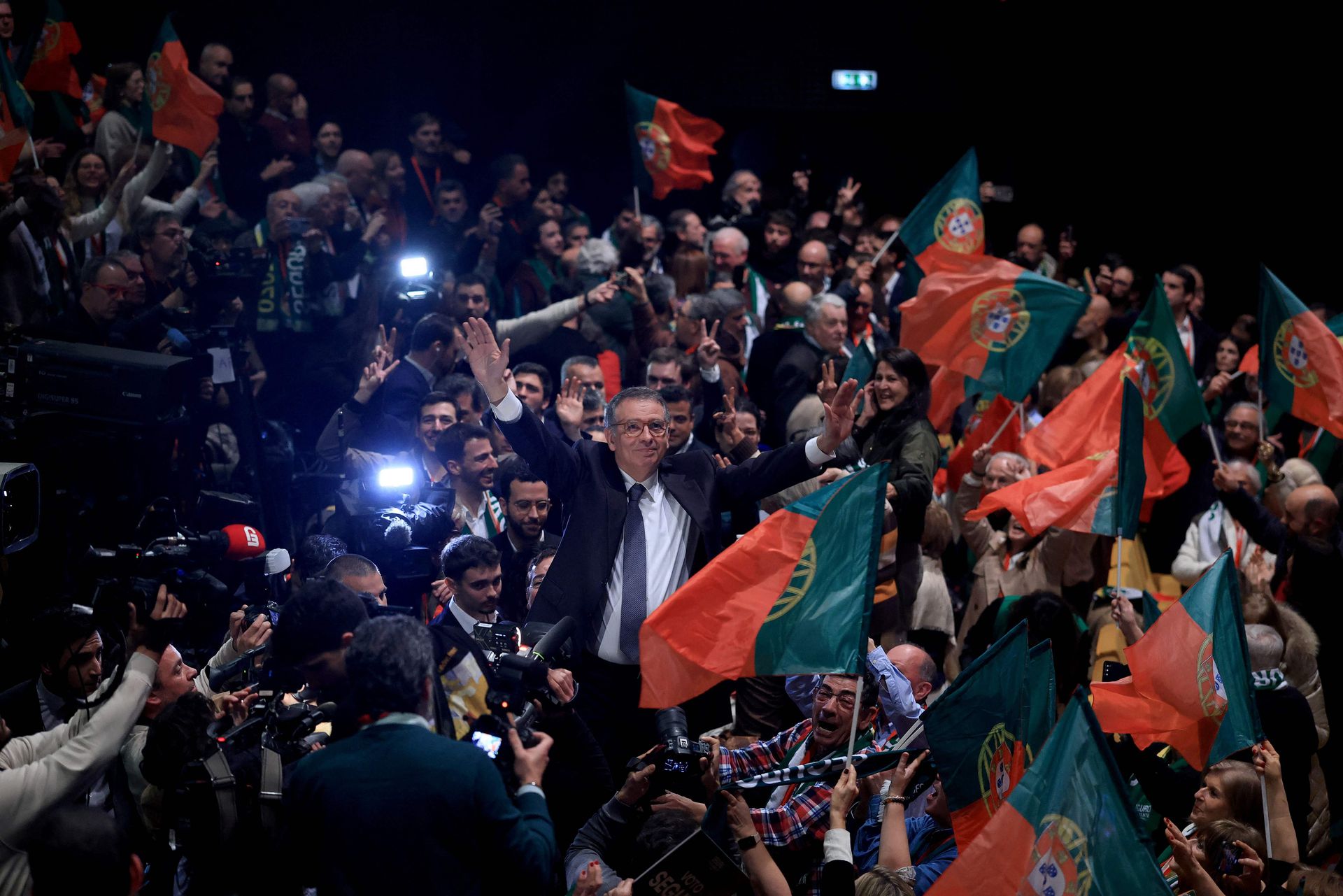 De linkse António José Seguro is de nieuwe president van Portugal, met ...