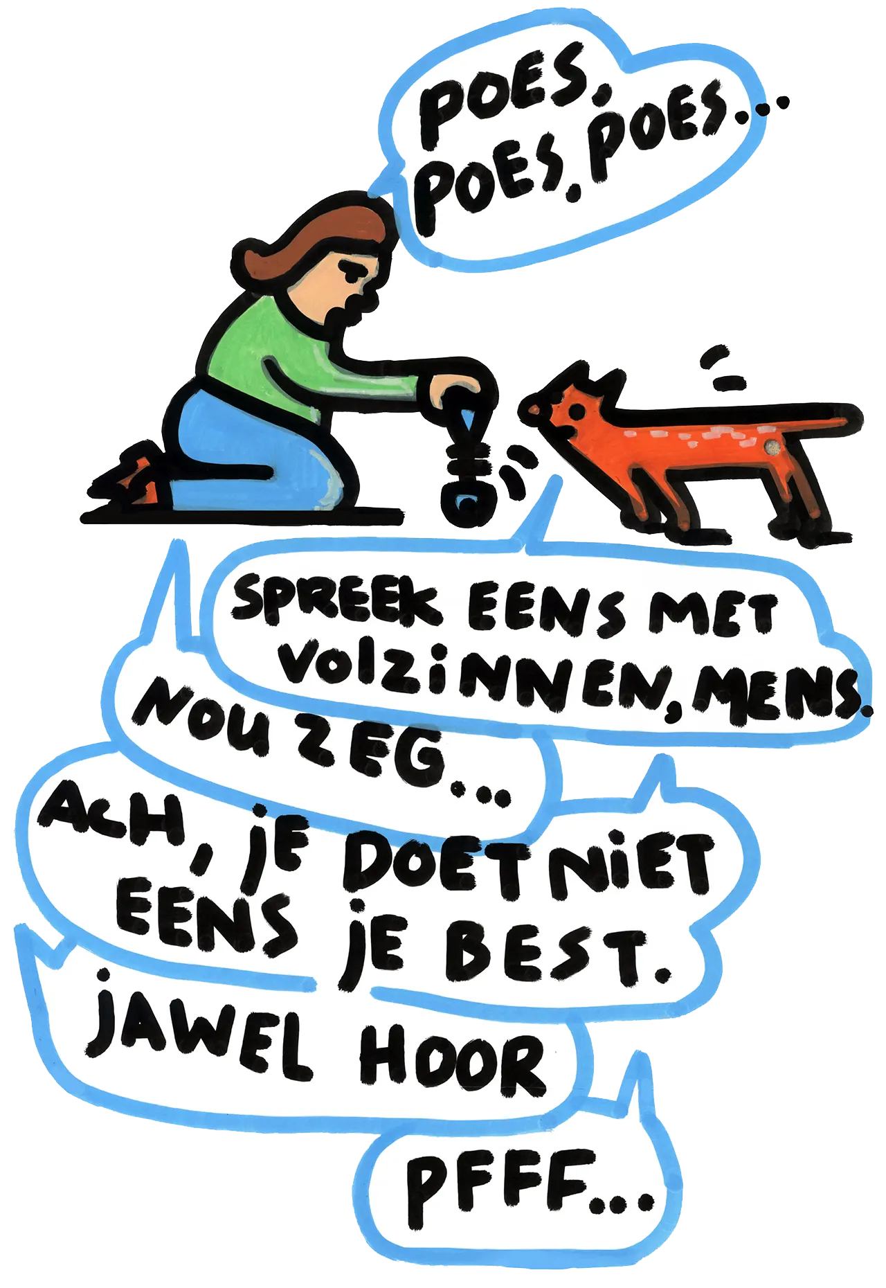 Nou ja zeg! In de spreektaal wemelt het van de tussenwerpsels, maar ...