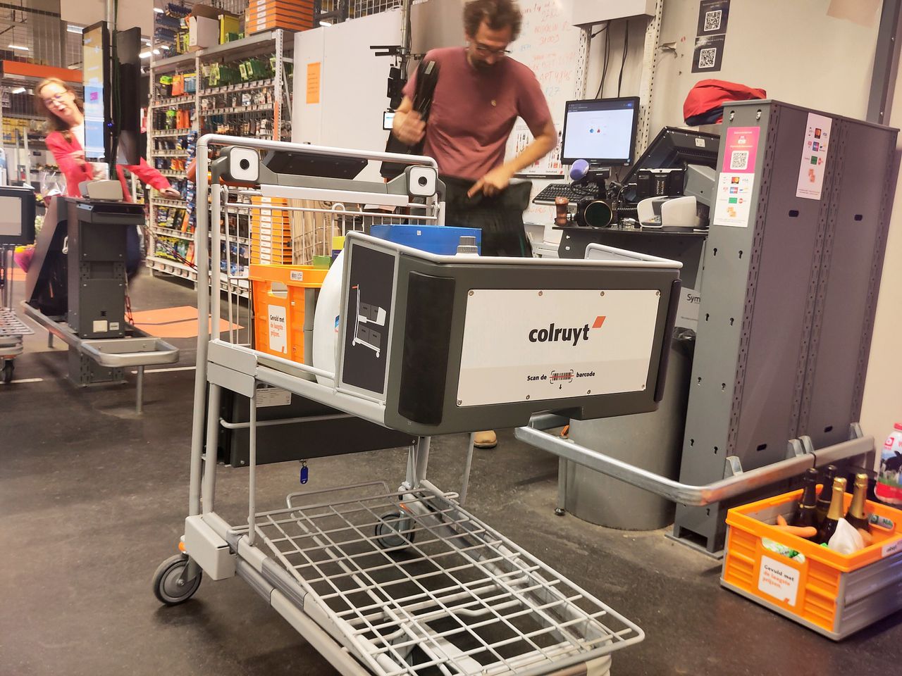 Kar en app doen straks alles voor je in de supermarkt - NRC