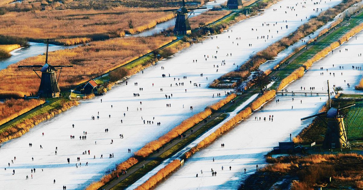 Wie nu al een koude winter voorspelt, staat op heel glad ijs - NRC