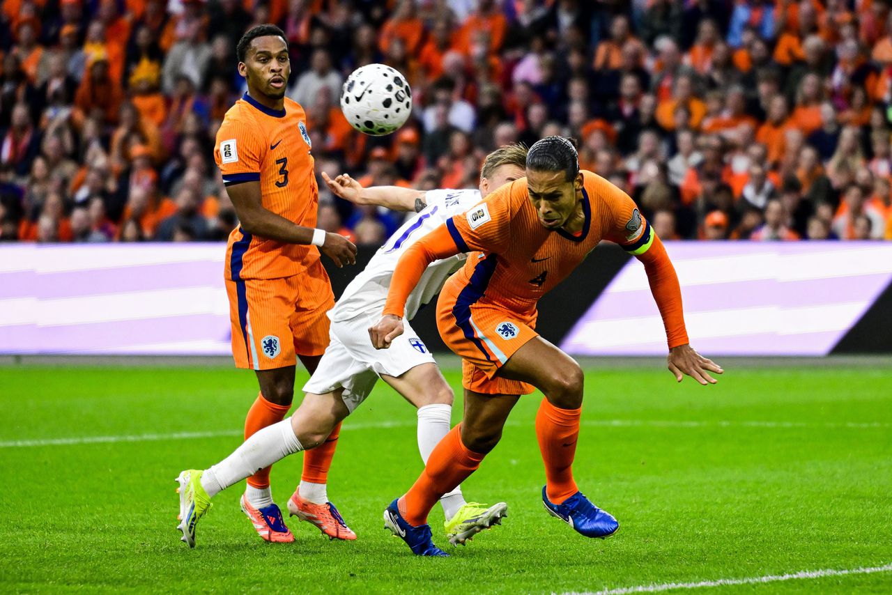 Oranje is bijna zeker van WK 2026 na overtuigende 4-0 zege op pover ...