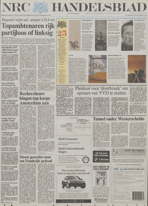 Illustrator Carl Hollander (61) overleden - NRC