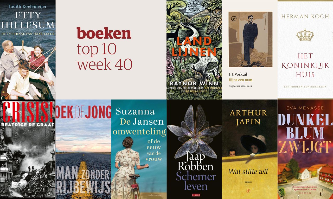 De tien best verkochte boeken van week 40 - NRC