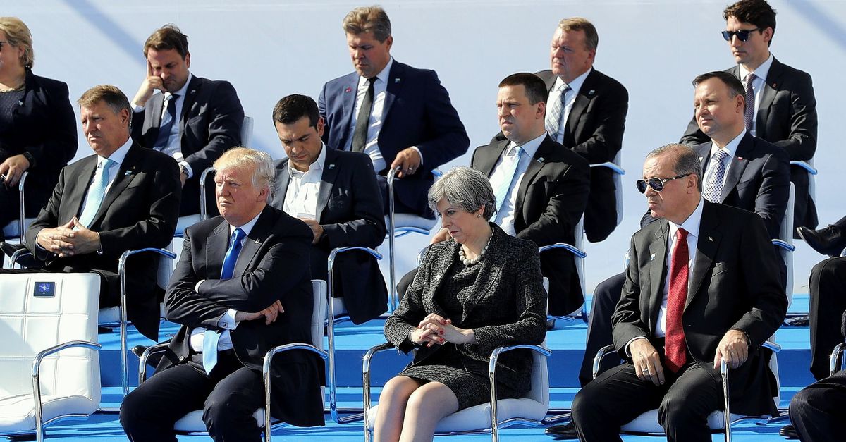 Hoe ontving ‘hellhole’ Brussel de Trumps? - NRC