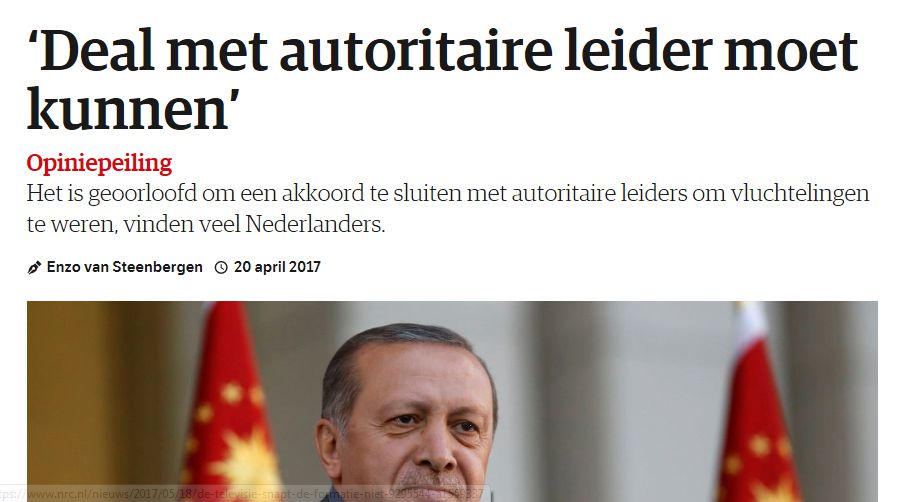 Opinie | Lezer Schrijft: over autoritaire regimes en vluchtelingen - NRC