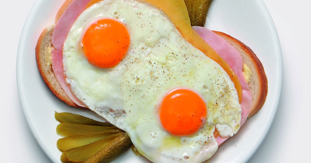 Dubbele uitsmijter met ham en kaas - NRC