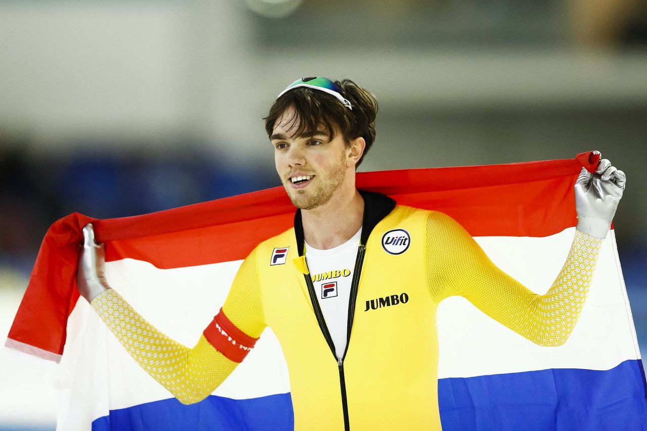 Patrick Roest wint voor het eerst 5.000 meter, Kramer wordt derde - NRC