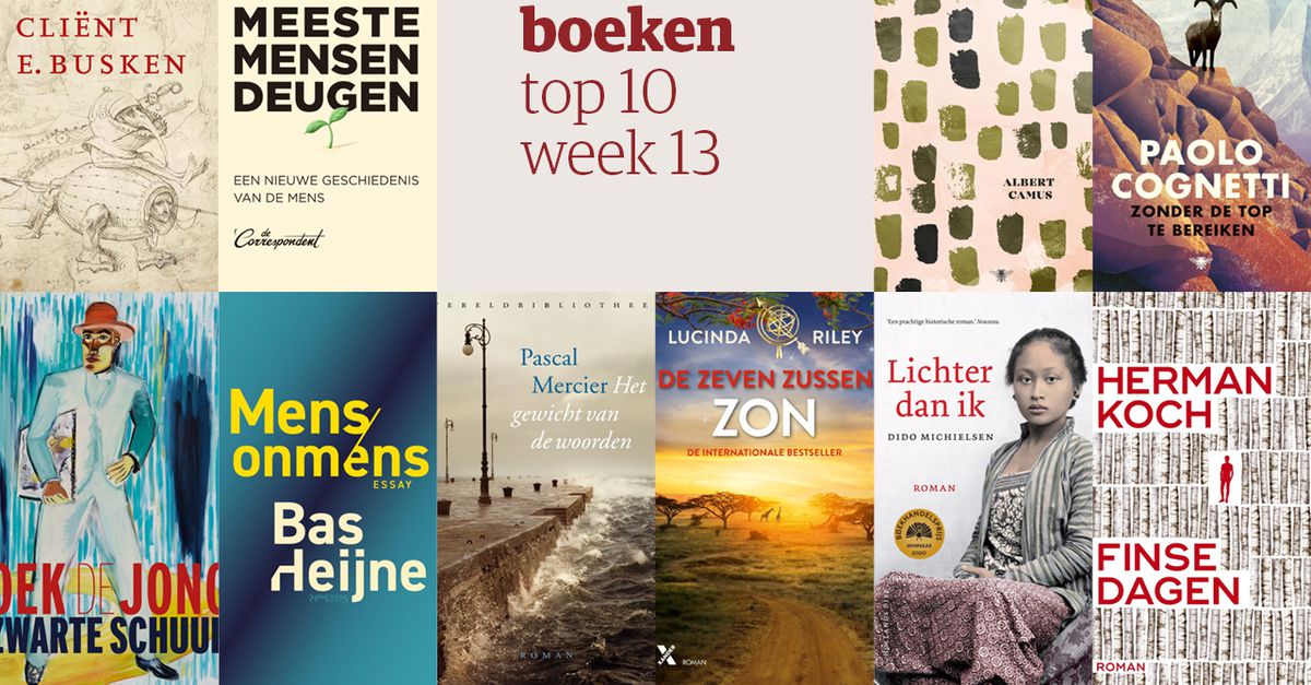 De tien bestverkochte boeken van week 13 - NRC