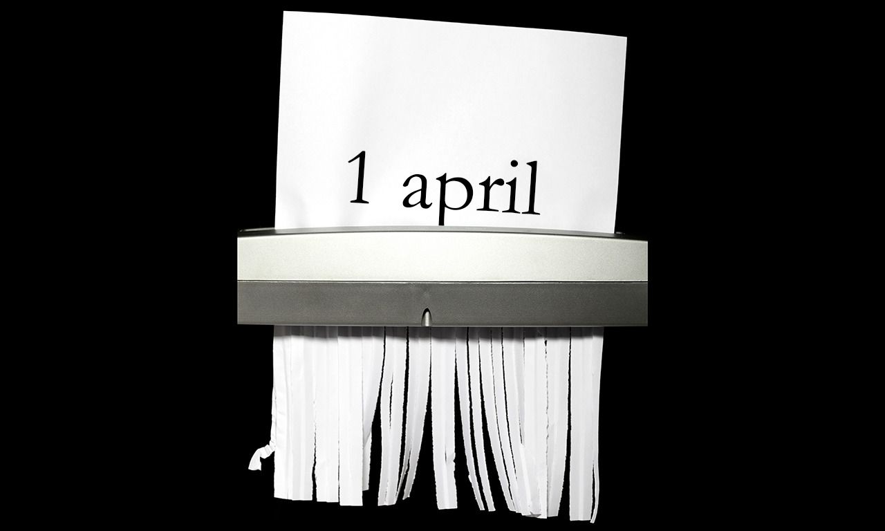 Flauwe grap? In de shredder op 1 april bij de Nationale Avond van de ...