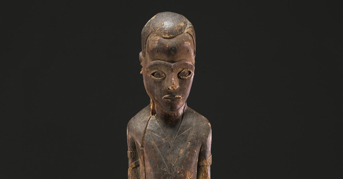 De sculptuur Balot is terug in het Congolese Lusanga - maar mag hij er ...