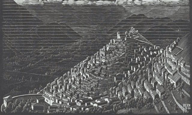 Eschers trappen begonnen in Italië - NRC