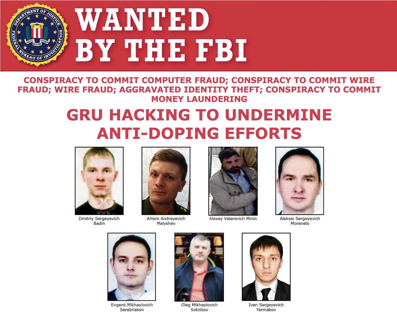 ‘Wanted by the FBI’, staat er bij hun foto’s - NRC