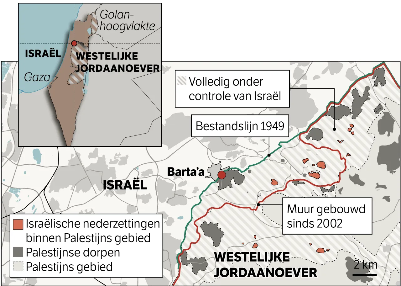 In Barta’a brandde het vuur van de opstand tegen de Israëlische ...