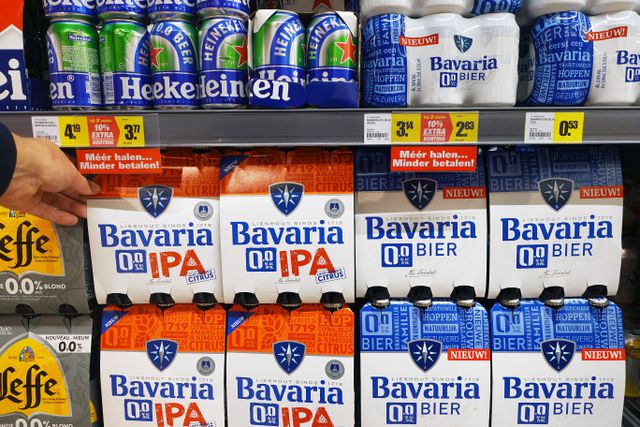 Voor het eerst in veertien jaar minder alcoholvrij bier verkocht - NRC
