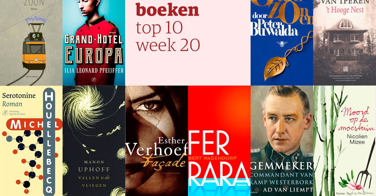De tien bestverkochte boeken van week 20 - NRC