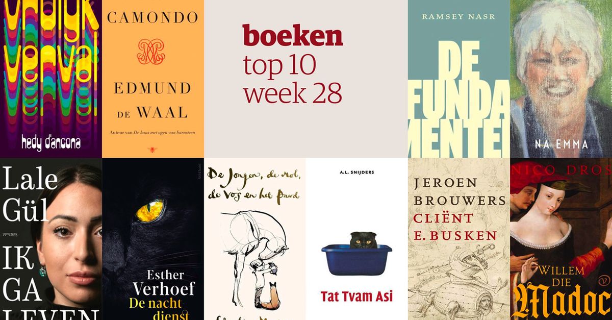 De tien bestverkochte boeken van week 28 - NRC