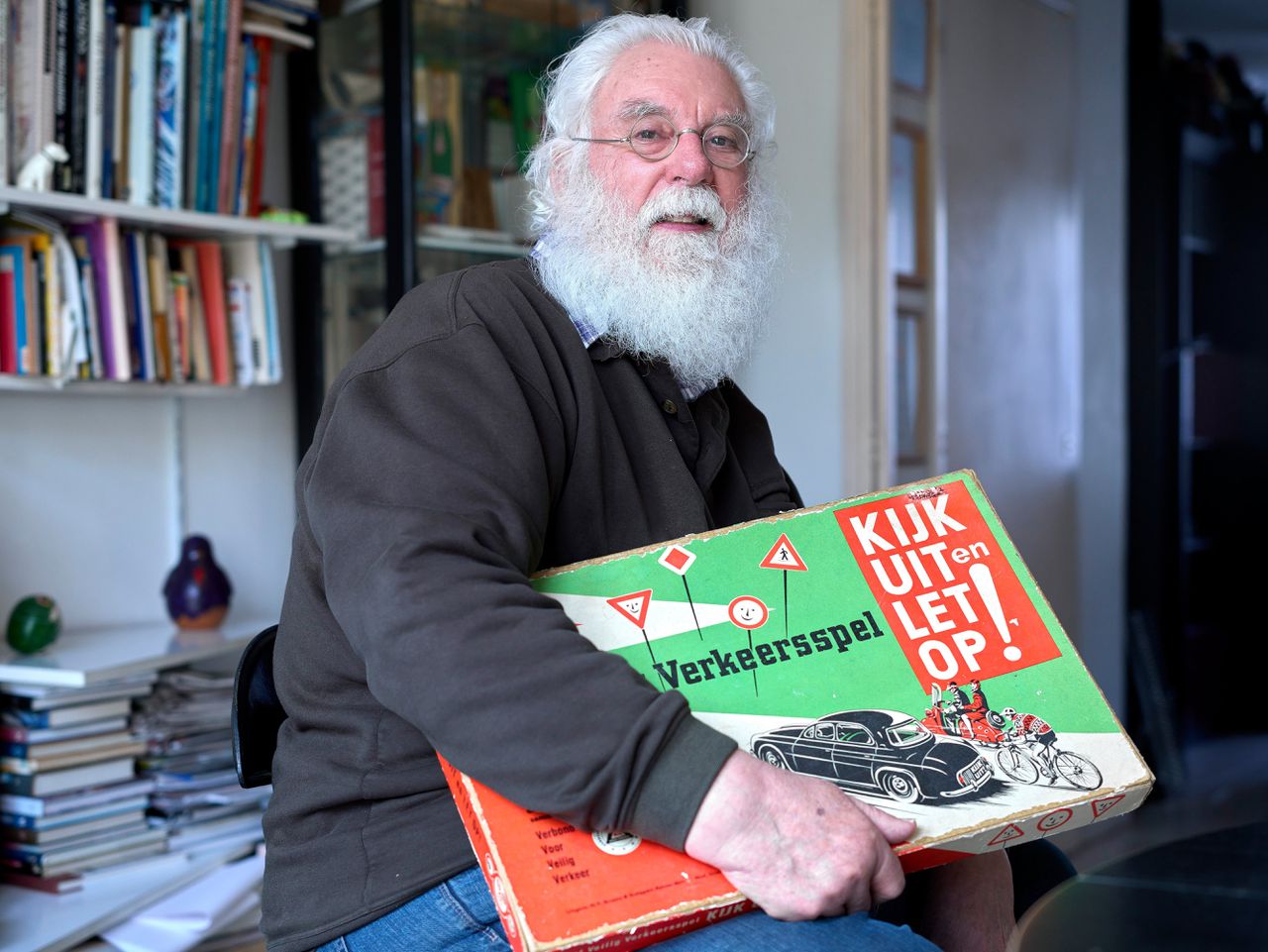 Fred Horn (78) bedacht meer dan driehonderd bordspelletjes - NRC