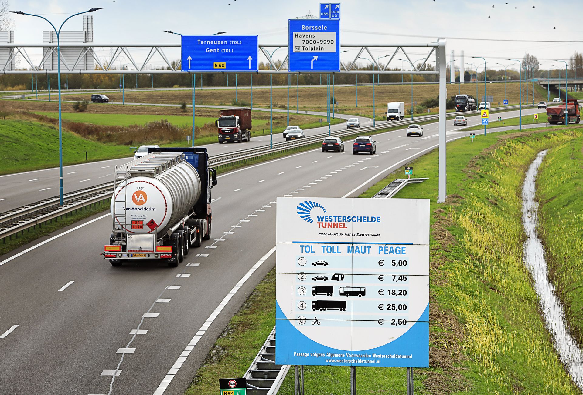 Vanaf 2025 betalen automobilisten geen tol meer voor de ...