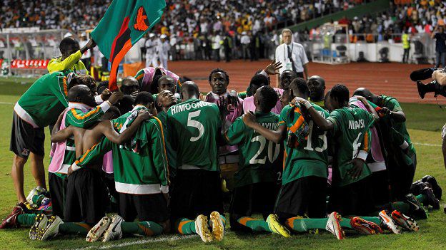 Eerste Afrika Cup voor Zambia na penaltythriller tegen Ivoorkust - NRC